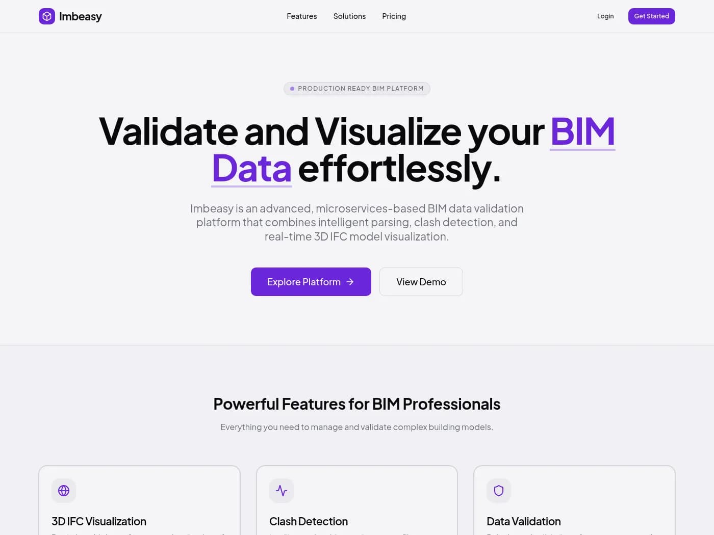 Imbeasy BIM Platform
