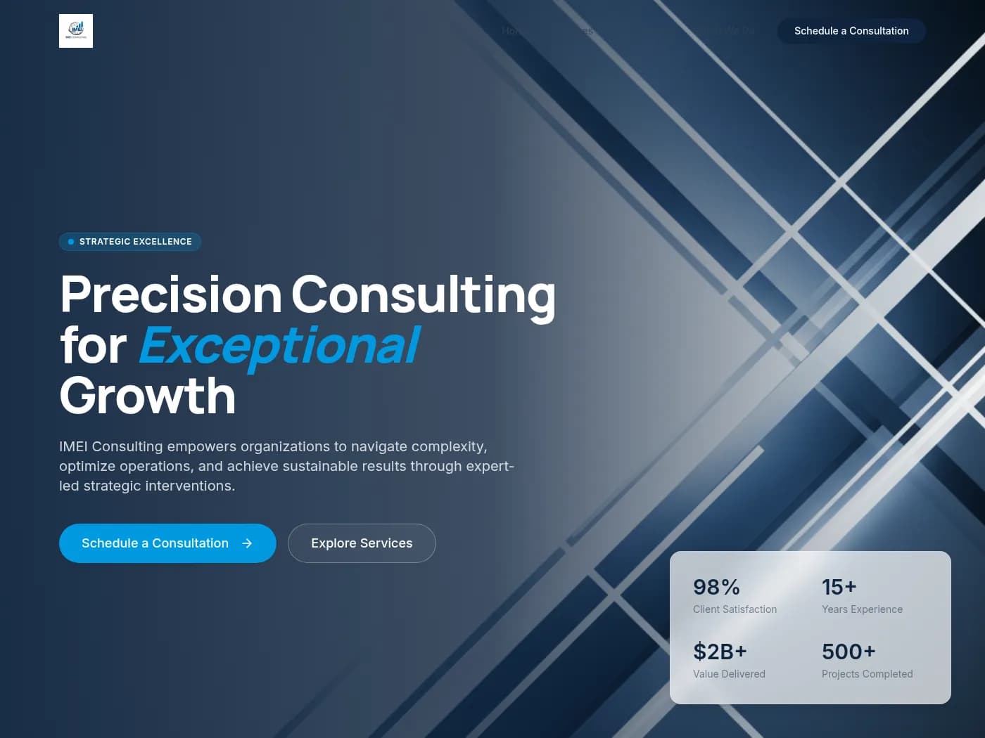 IMEI Consulting Site
