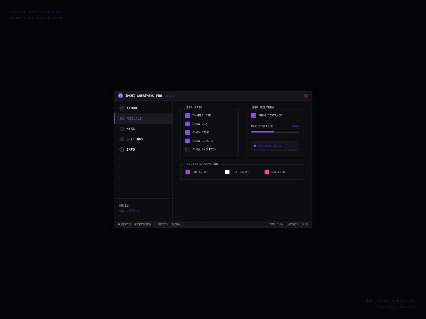 ImGui CheatMenu Pro