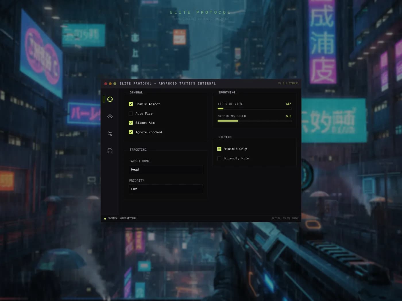 ImGui Modern Menu