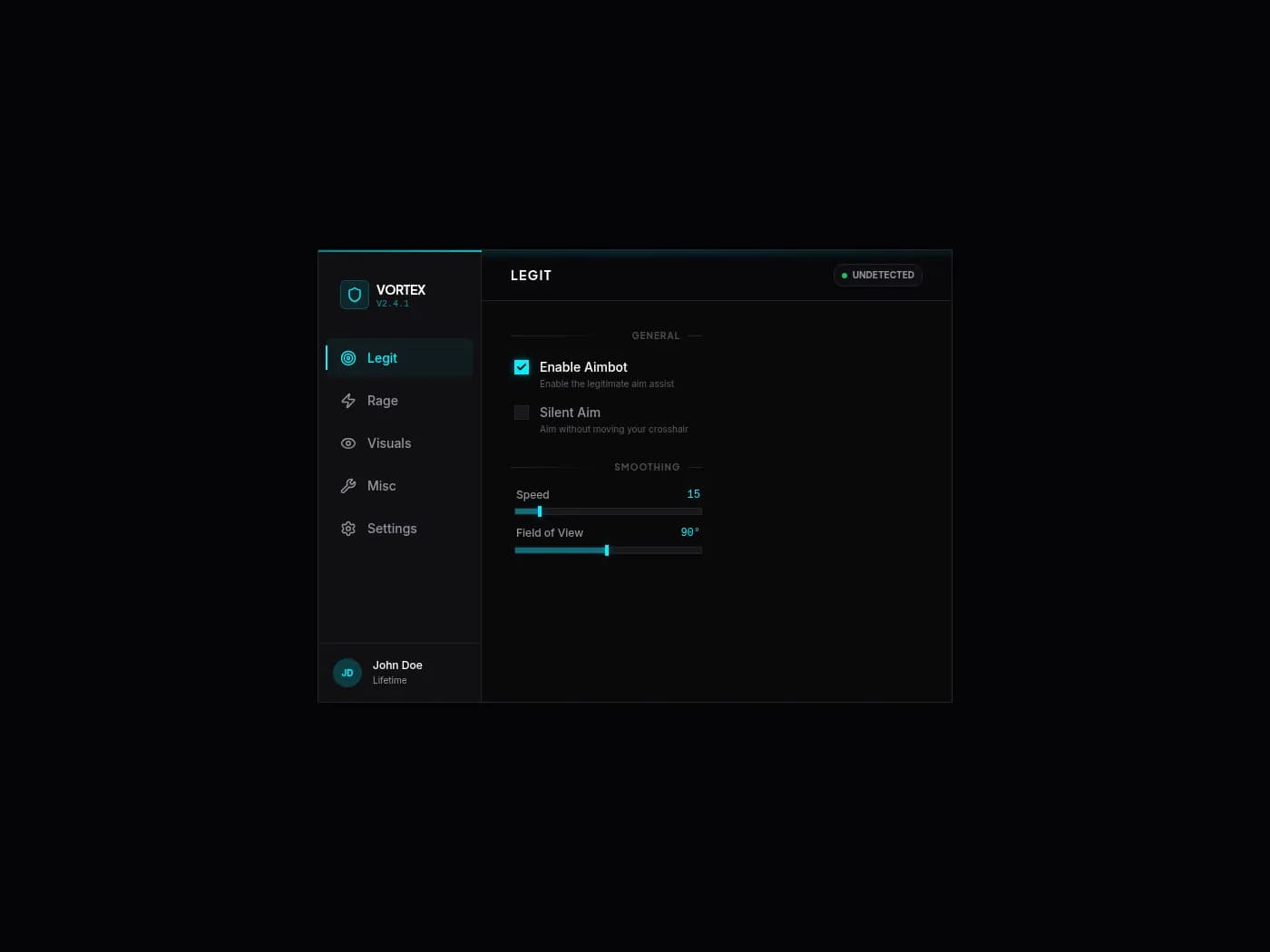 Modern ImGui Tabbed Menu