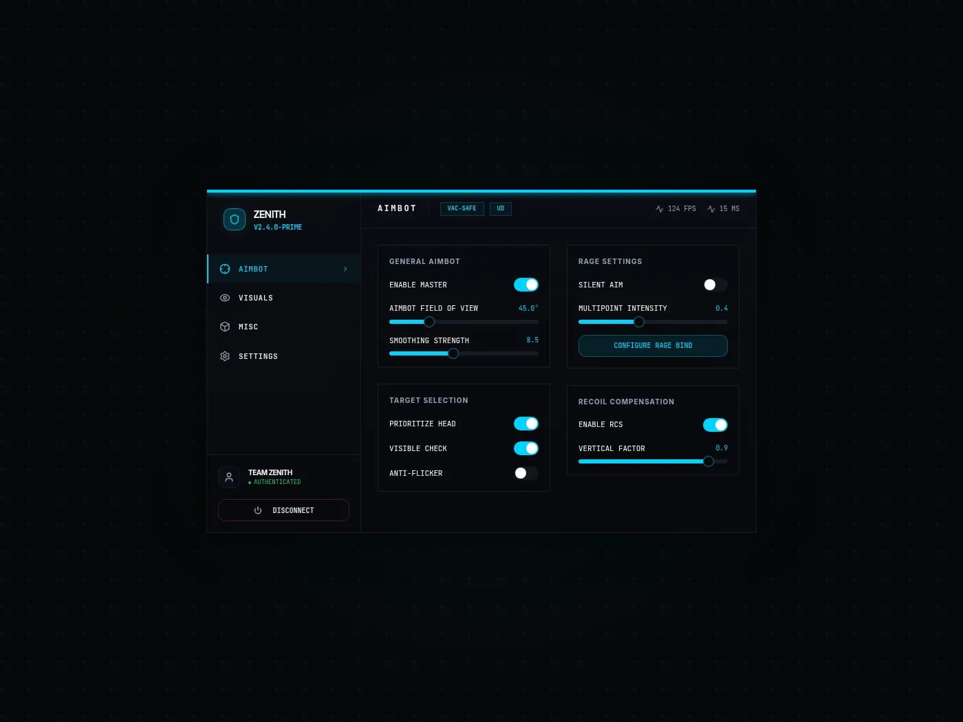 ImGui Side Tab Menu