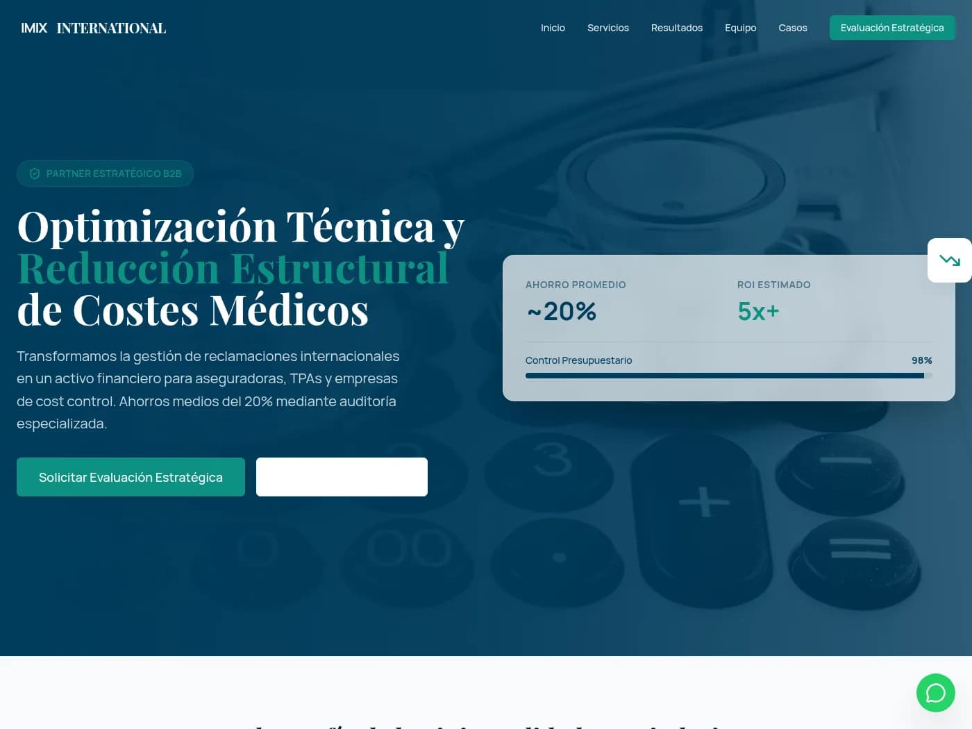 IMIX B2B MedClaims Site
