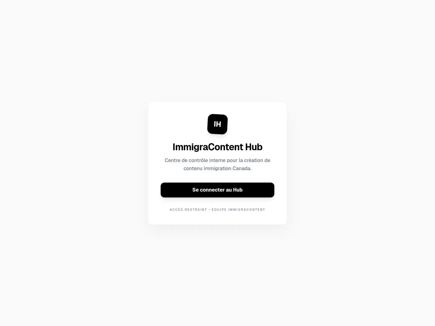 ImmigraContent Hub