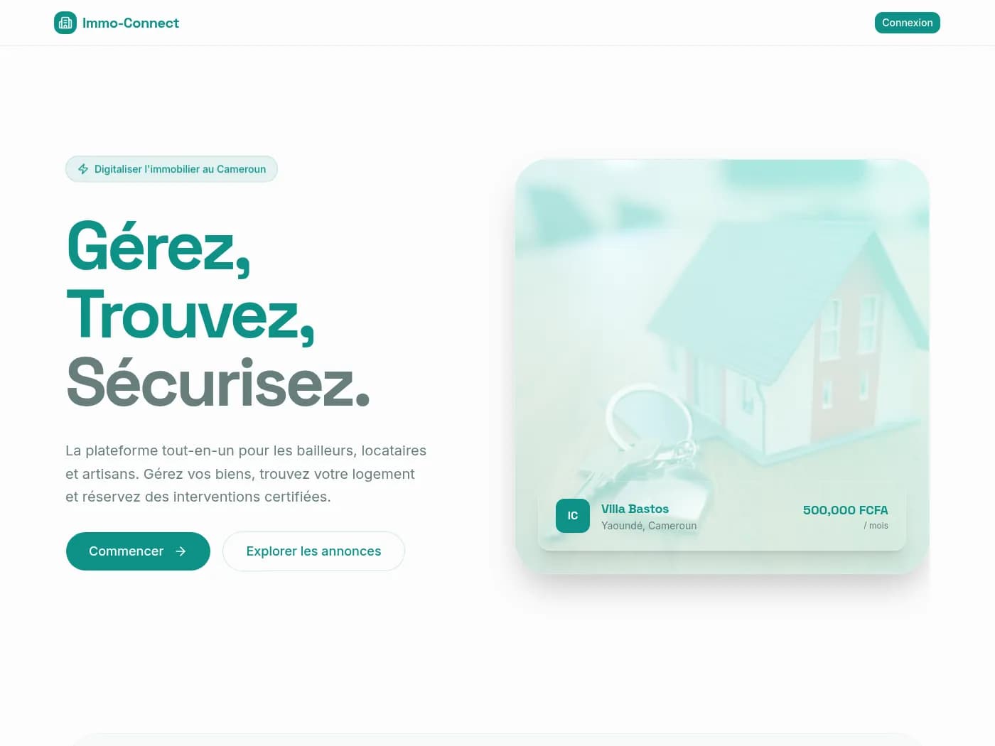 Immo-Connect Platform