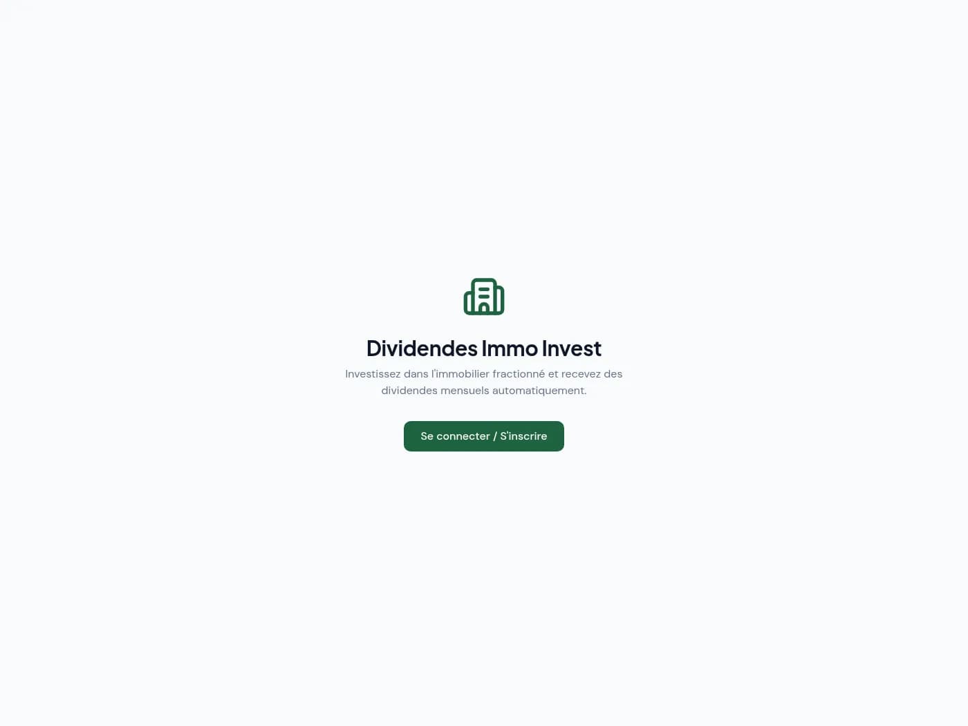 Dividendes Immo Invest