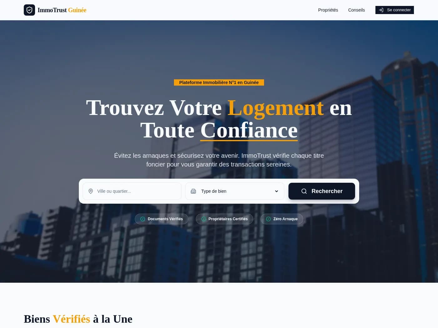 ImmoTrust Guinée