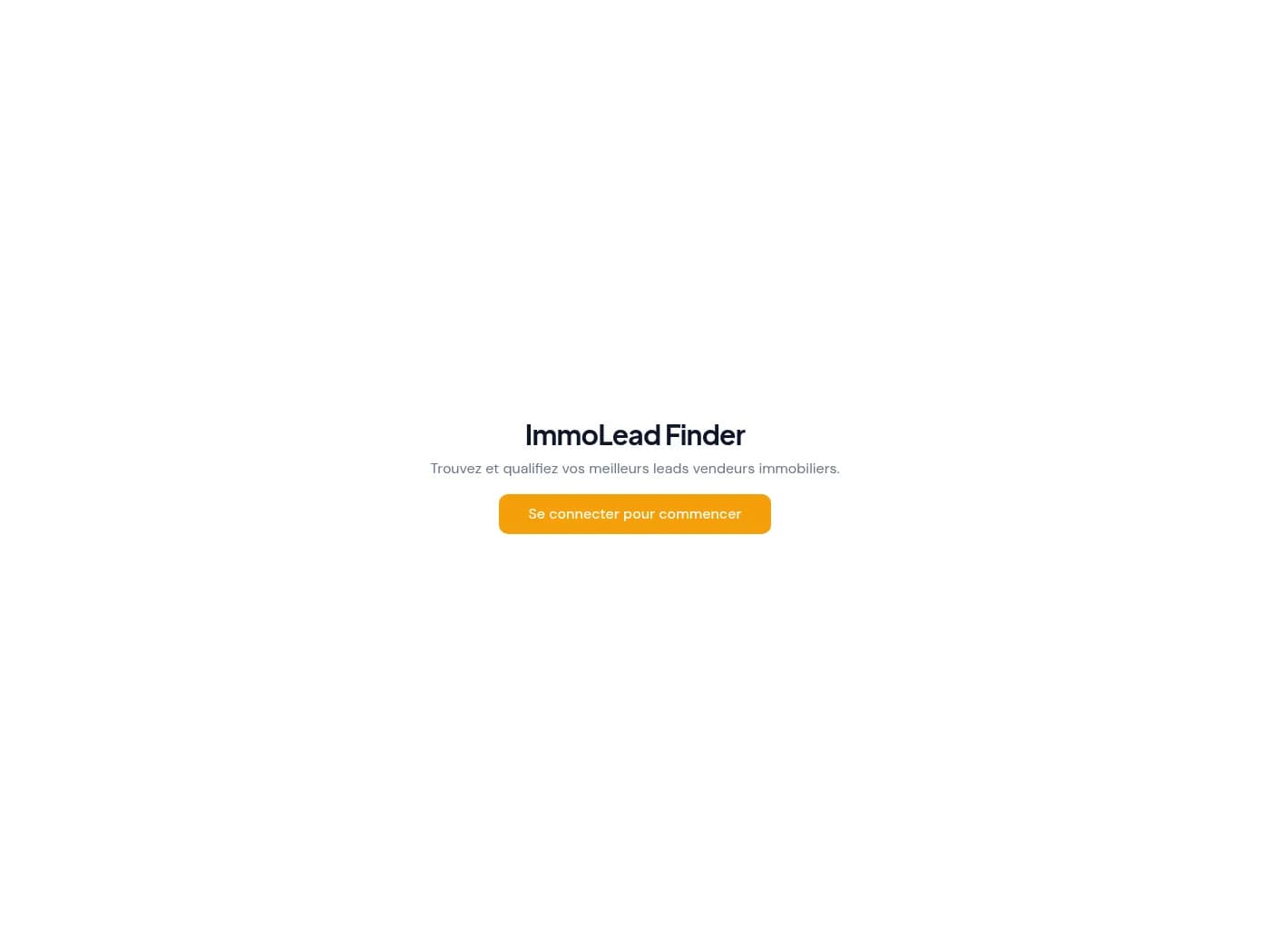 ImmoLead Finder