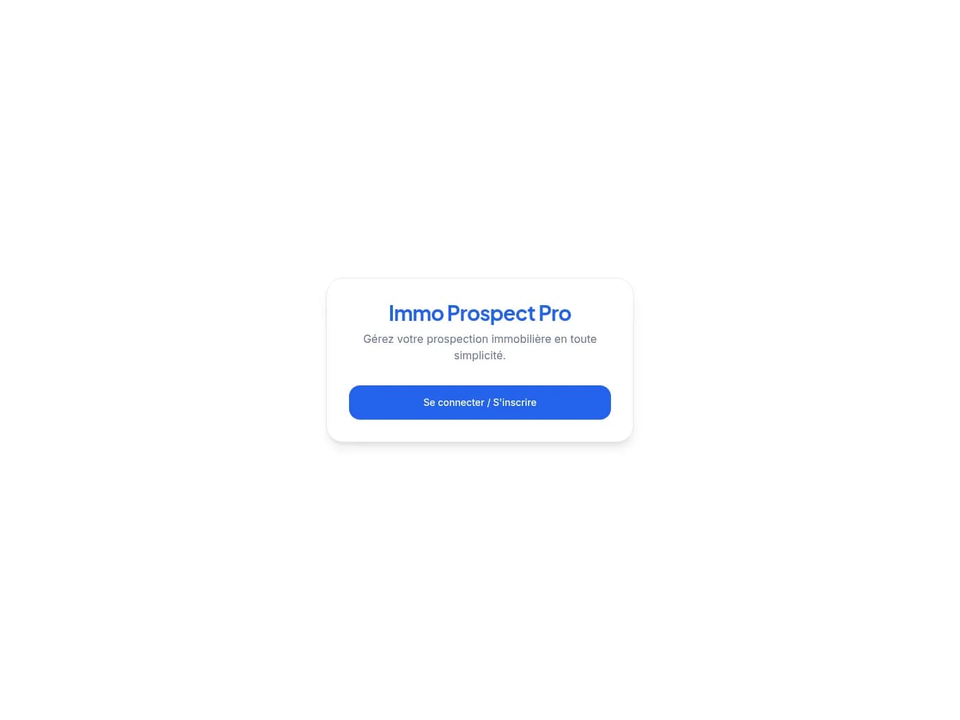 Immo Prospect Pro