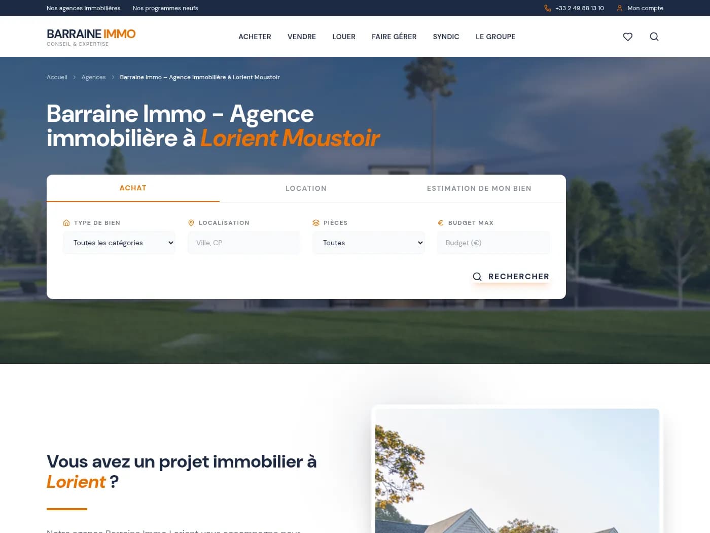 Barraine Immo Clone