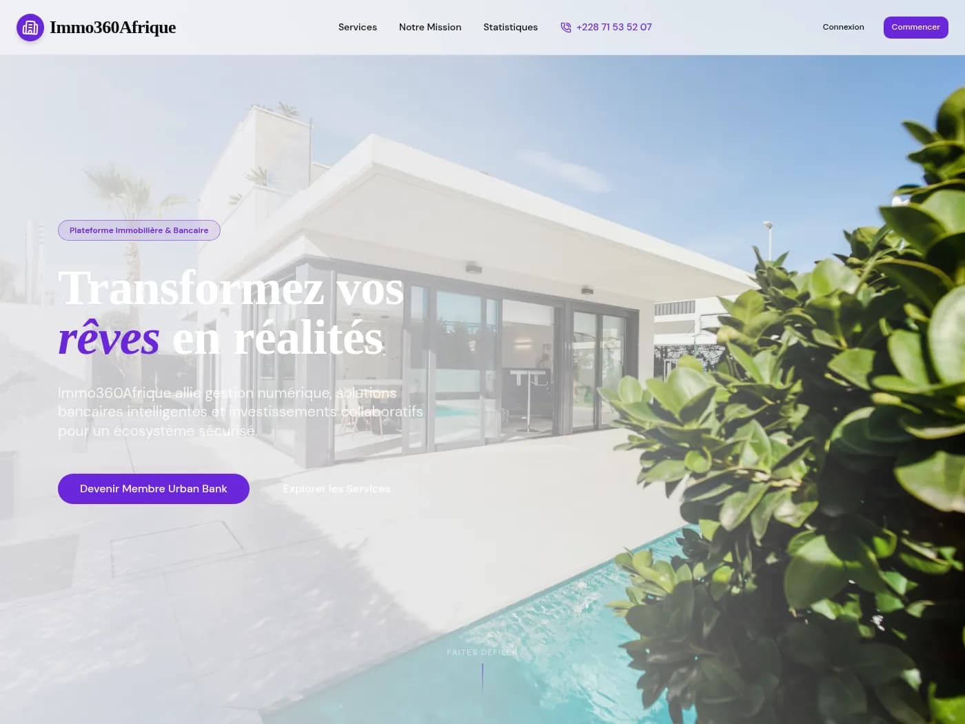Immo360Afrique Platform