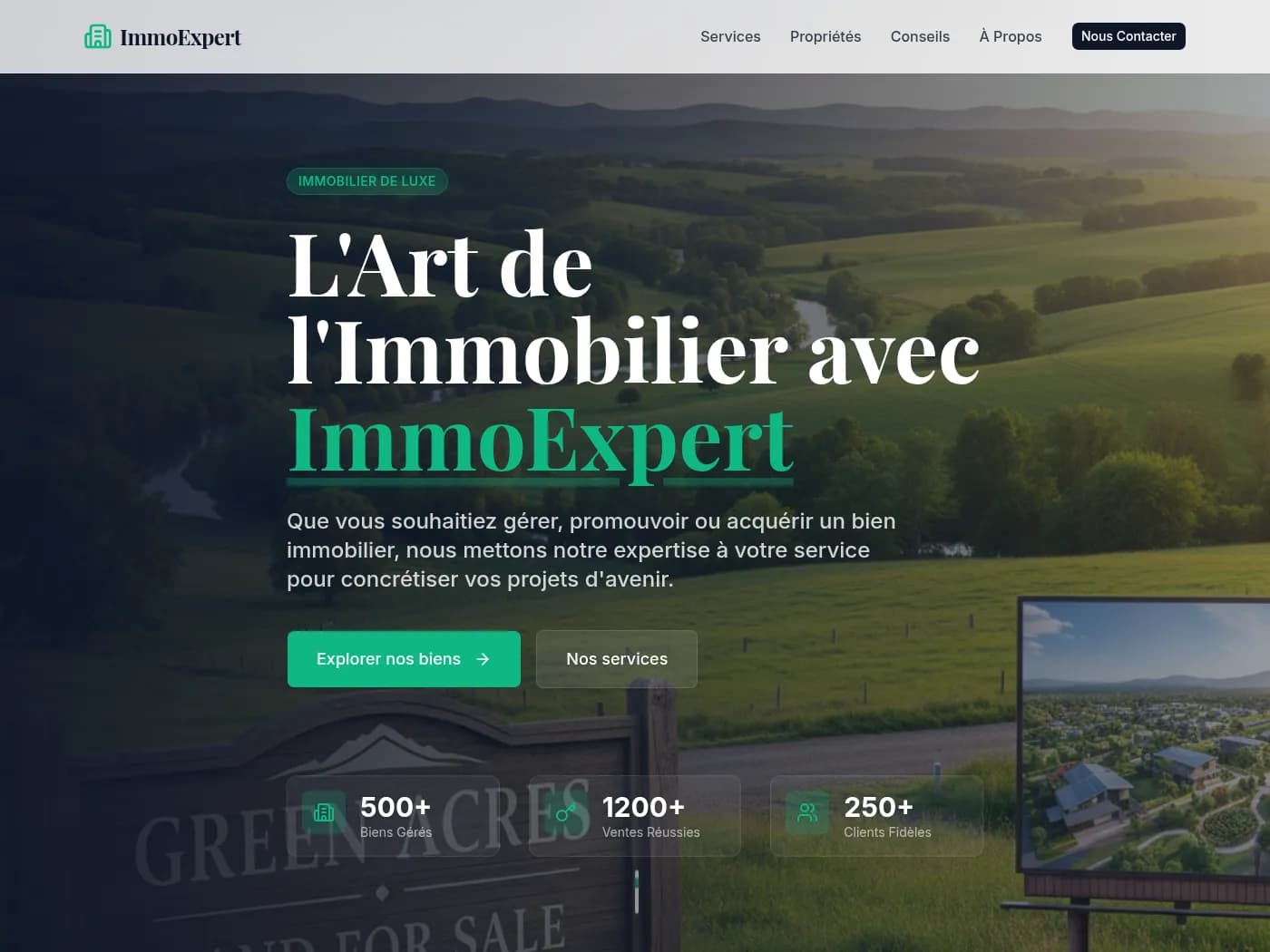 ImmoExpert Web Platform