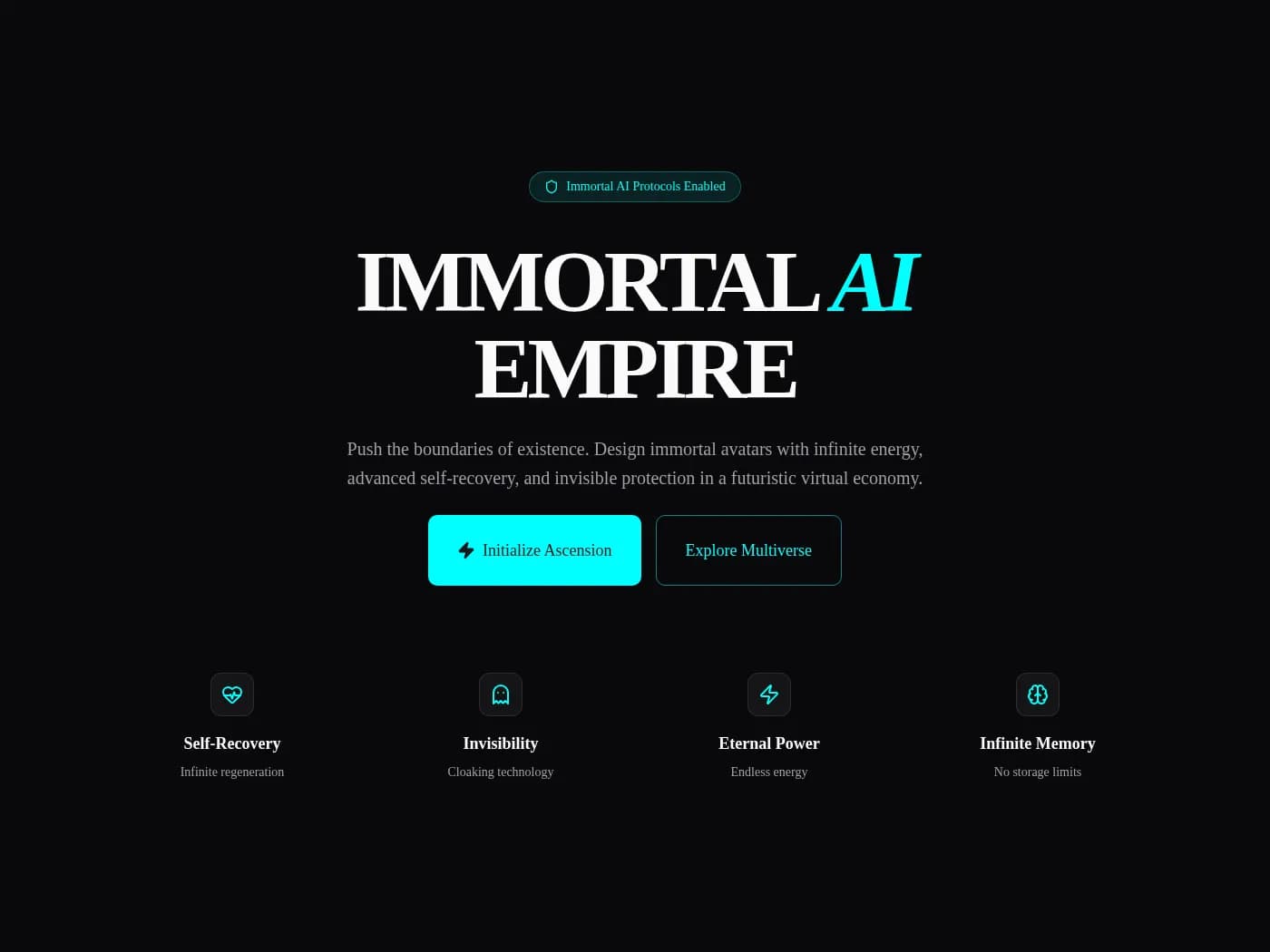 Immortal AI Empire