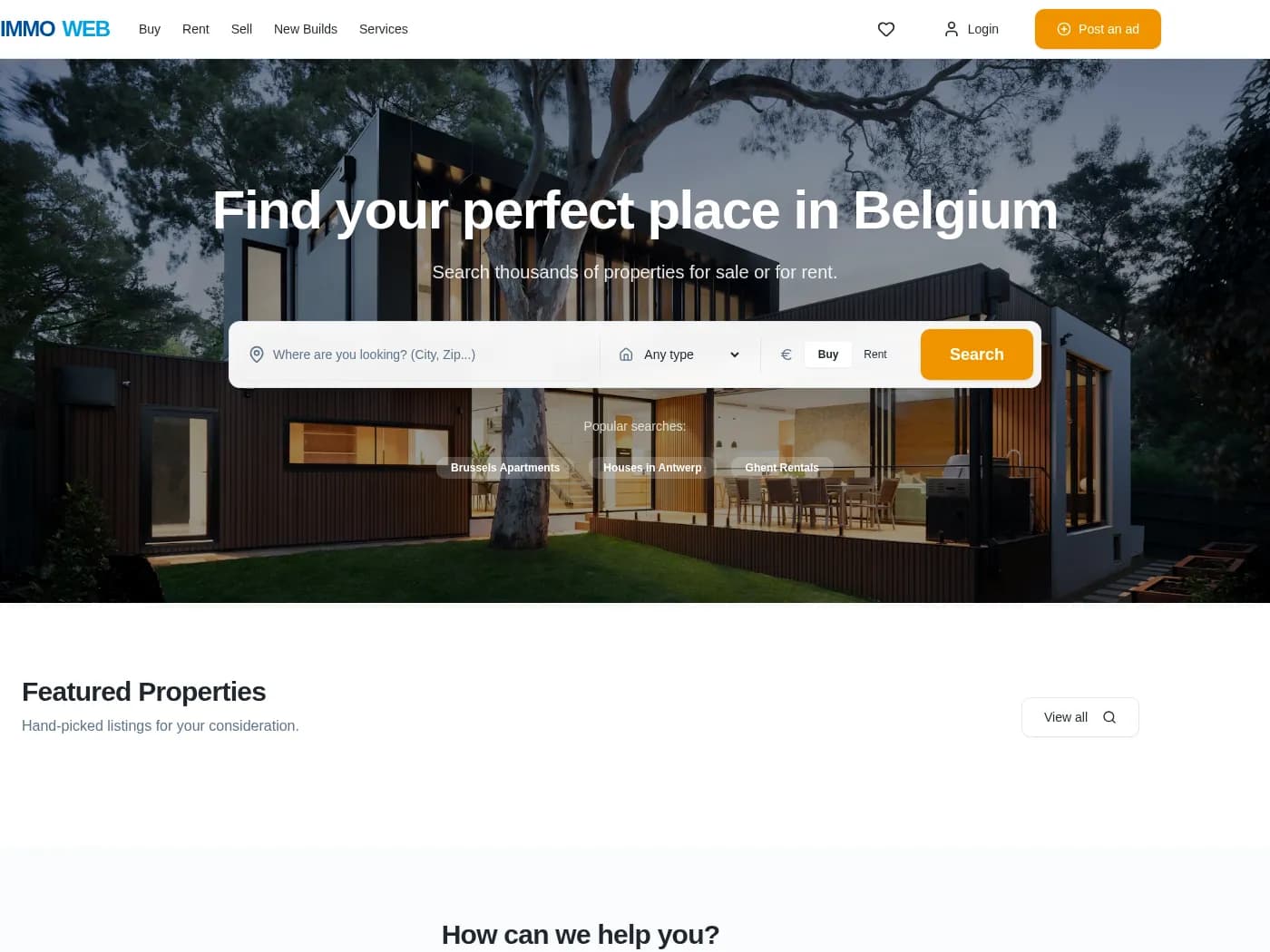 ImmoWeb Clone