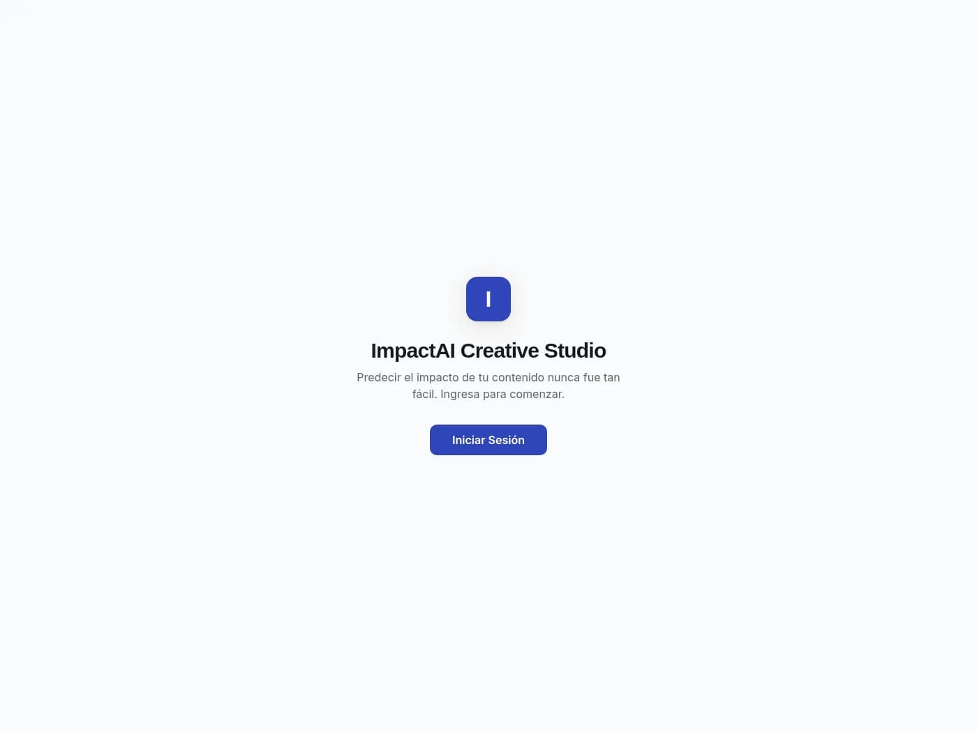 ImpactAI Creative Studio