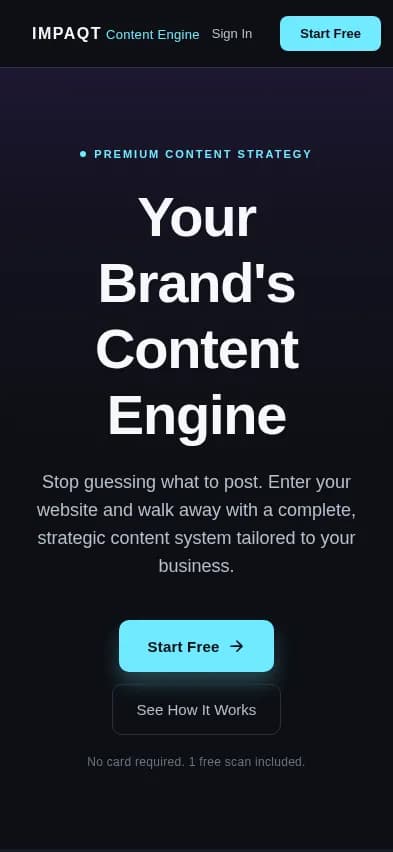IMPAQT Content Engine