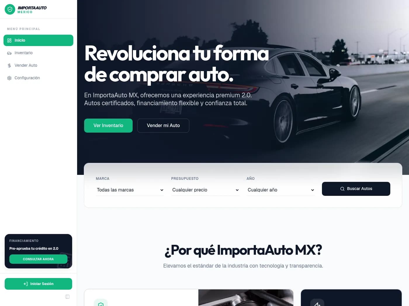 ImportaAuto Car Marketplace