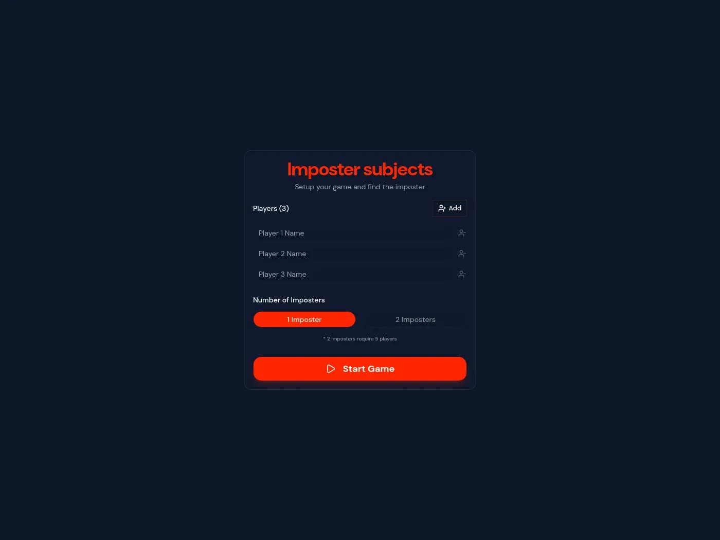 imposterssus