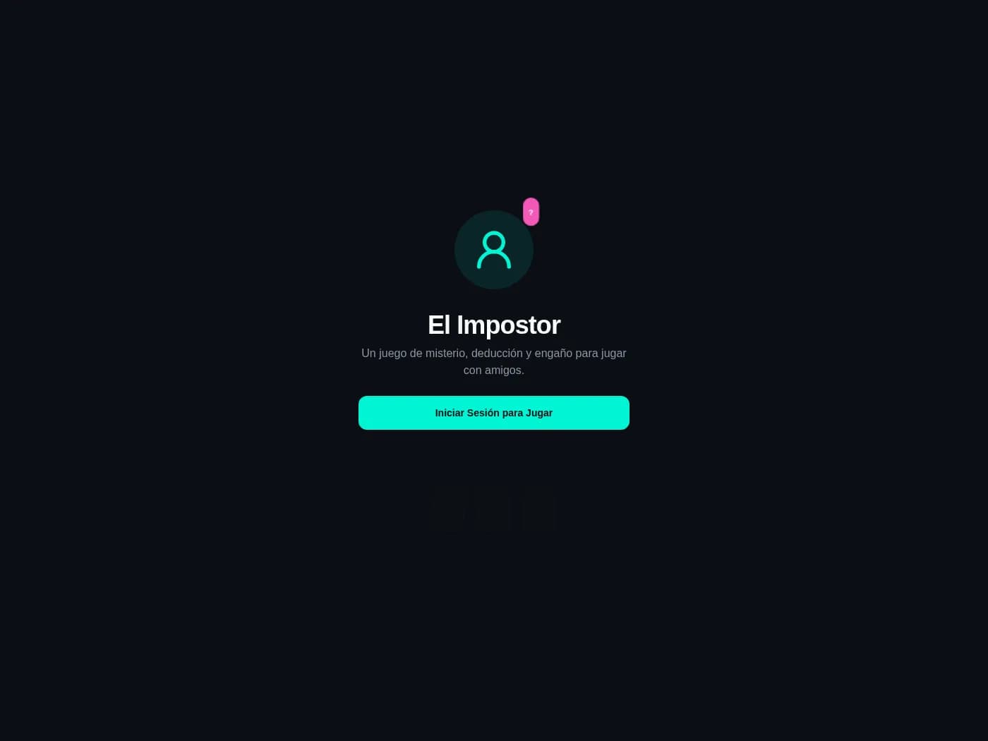 Impostor Card Game App