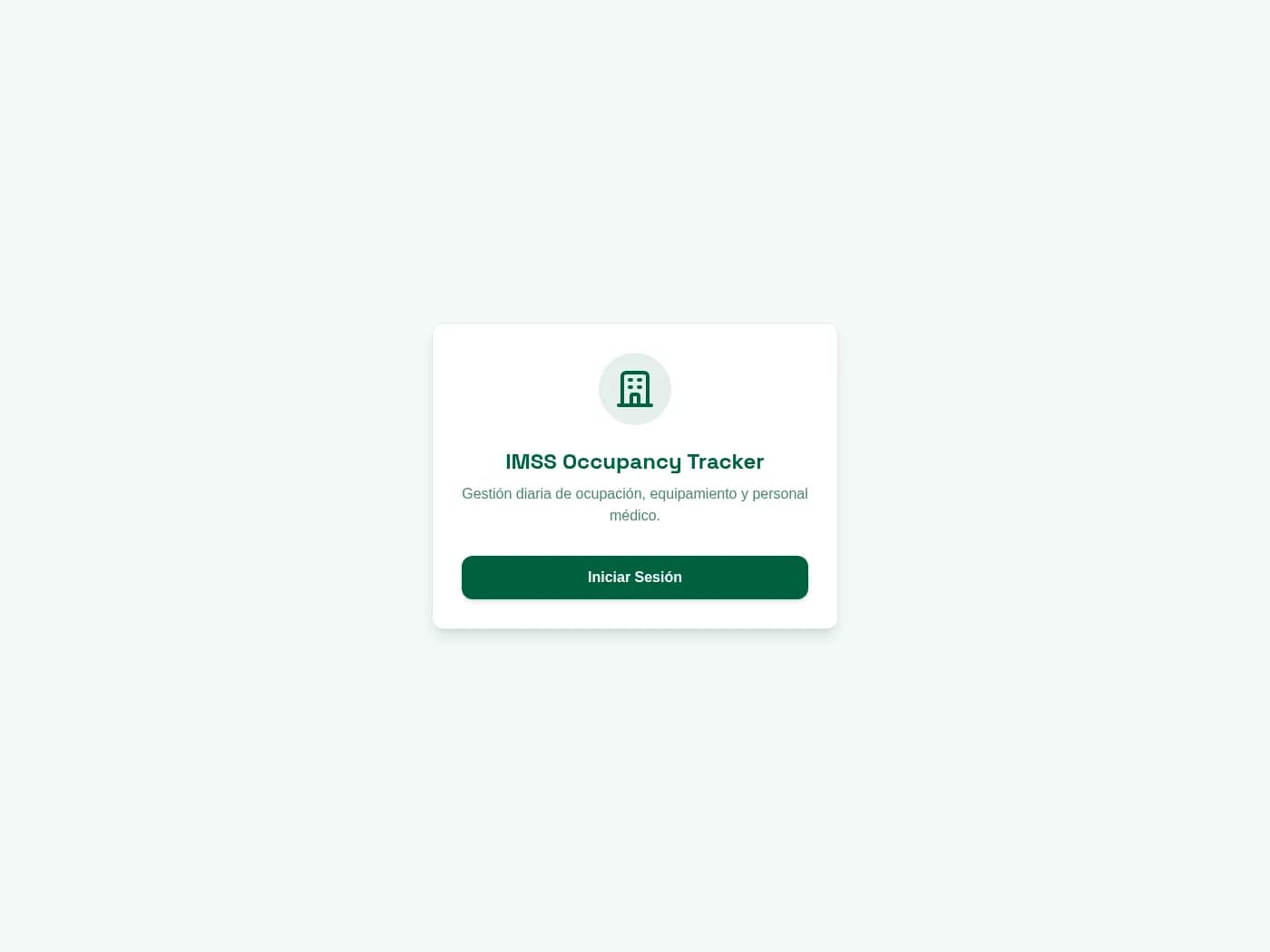 IMSS Occupancy Tracker