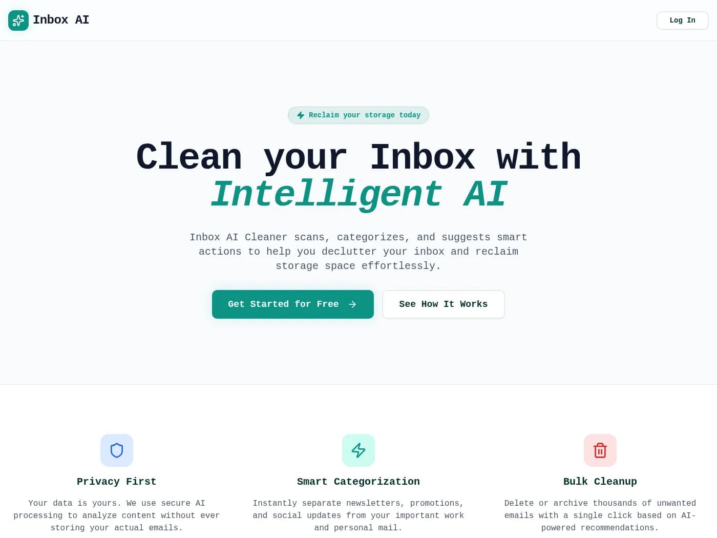 Inbox AI Cleaner