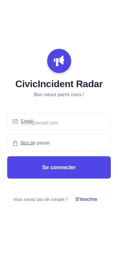 CivicIncident Radar