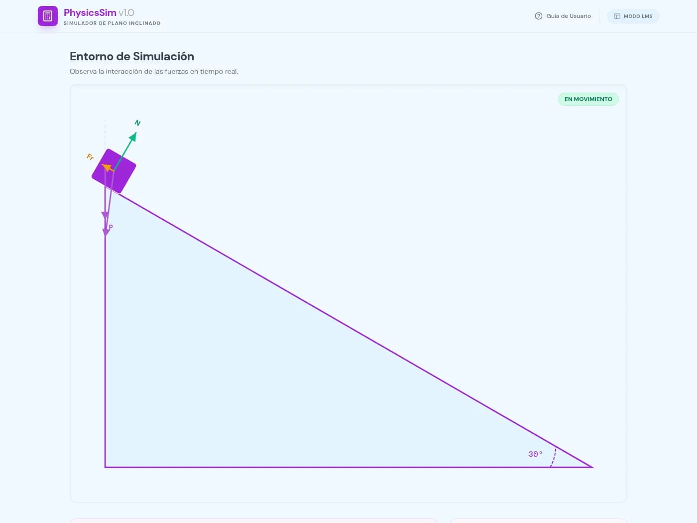Inclined Plane Sim