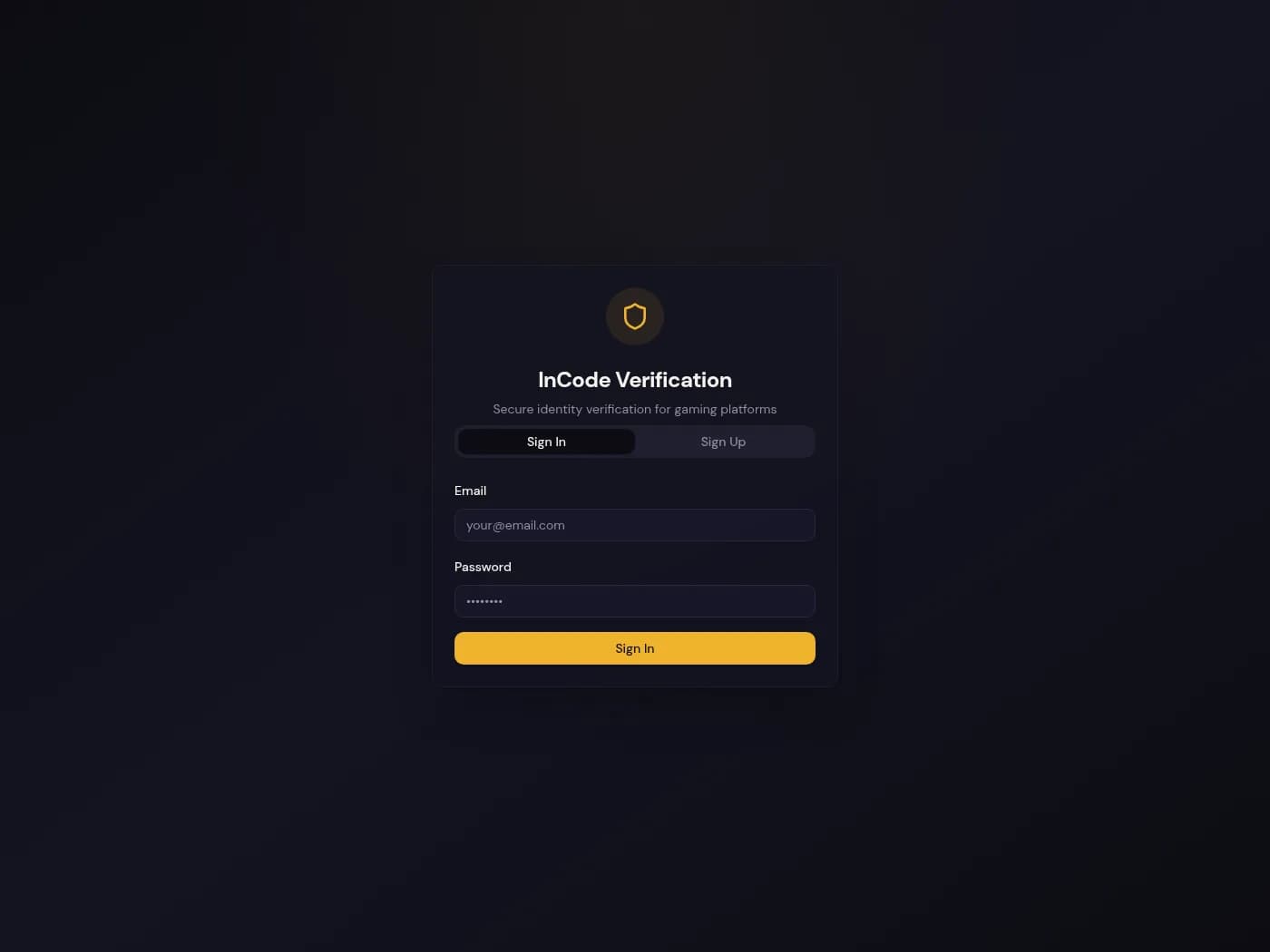 InCode Photo Verification