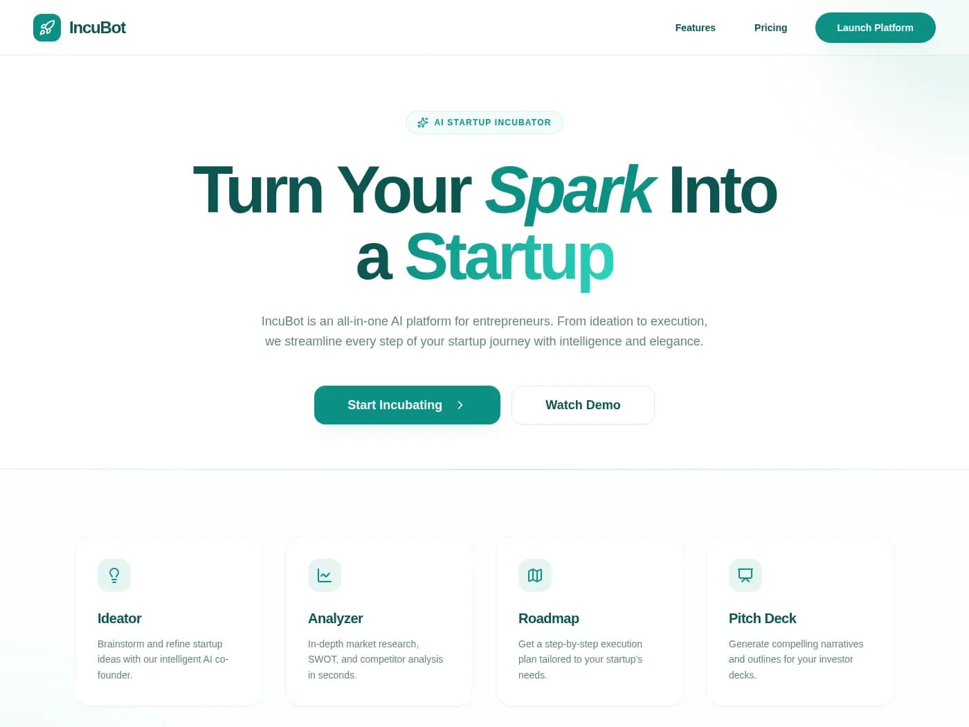 IncuBot Platform