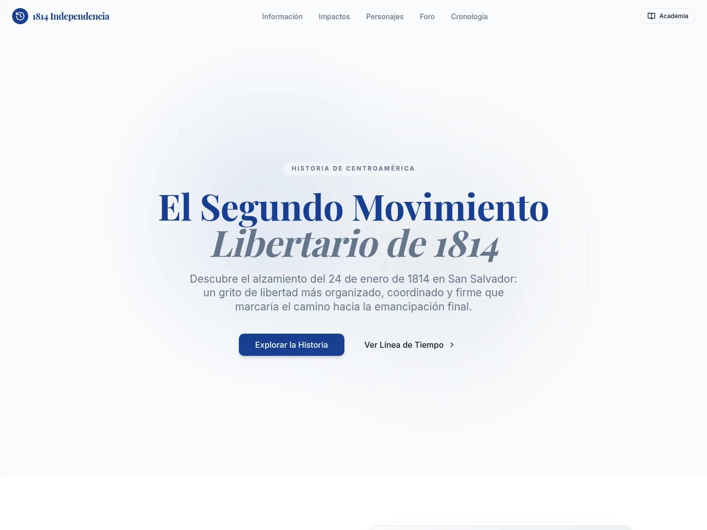 Independencia 1814 Web