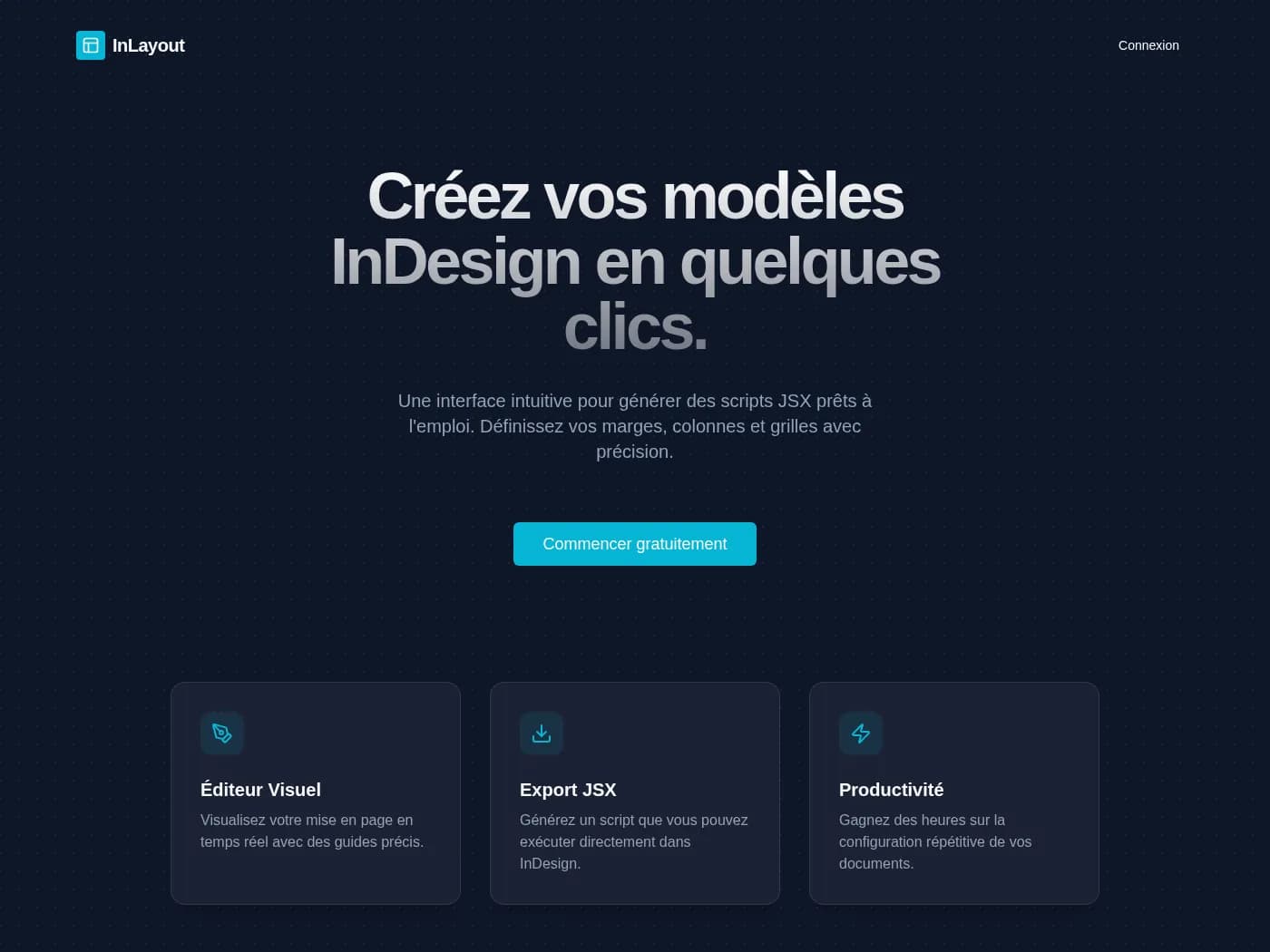 InDesign Page Generator