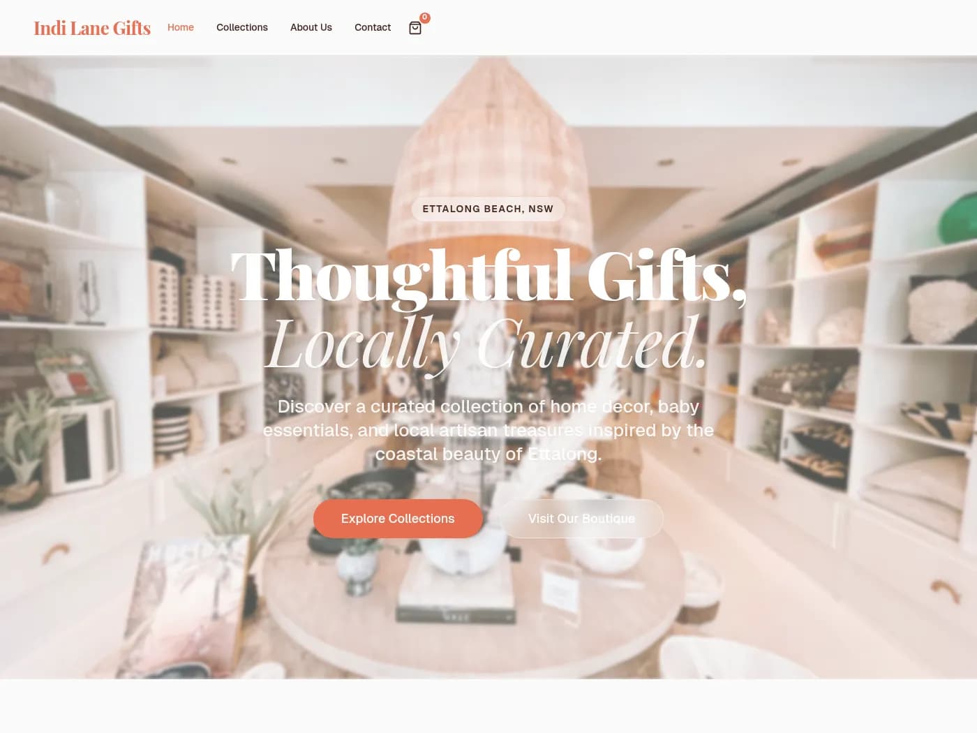 Indi Lane Gifts Site