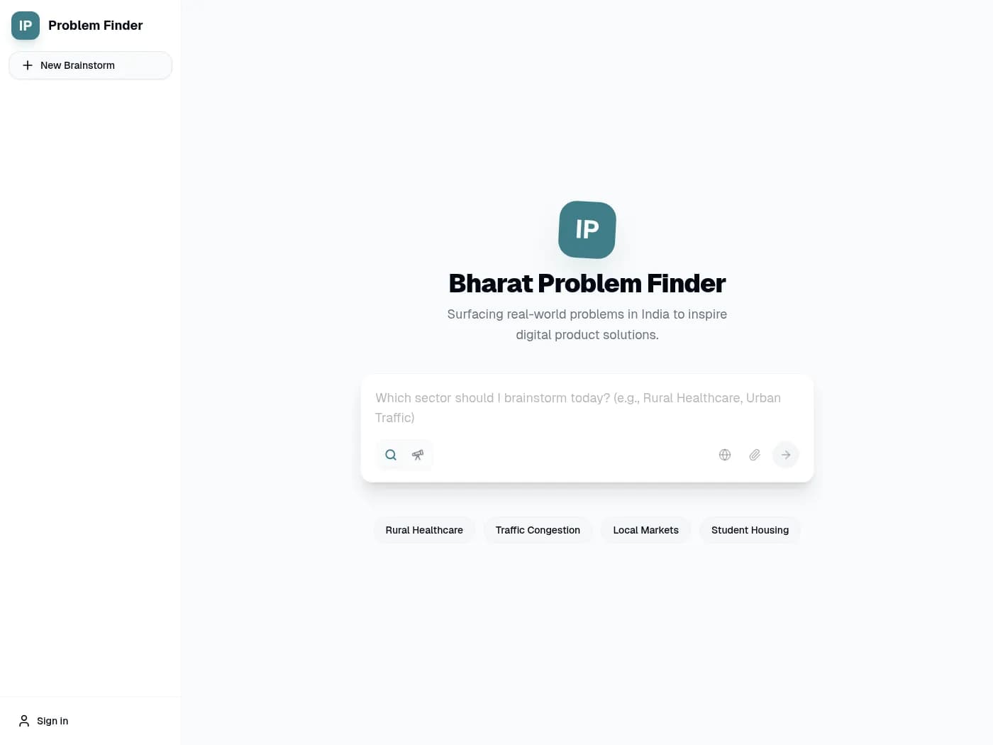 Indian Problem Finder AI