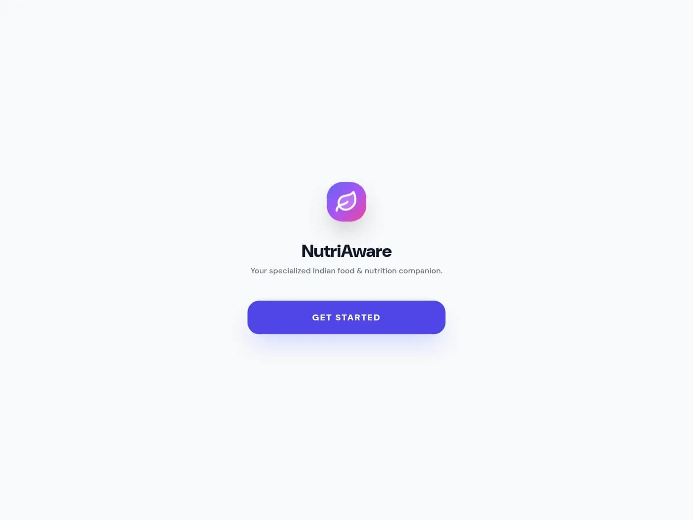 NutriAware: Indian Food Tracker