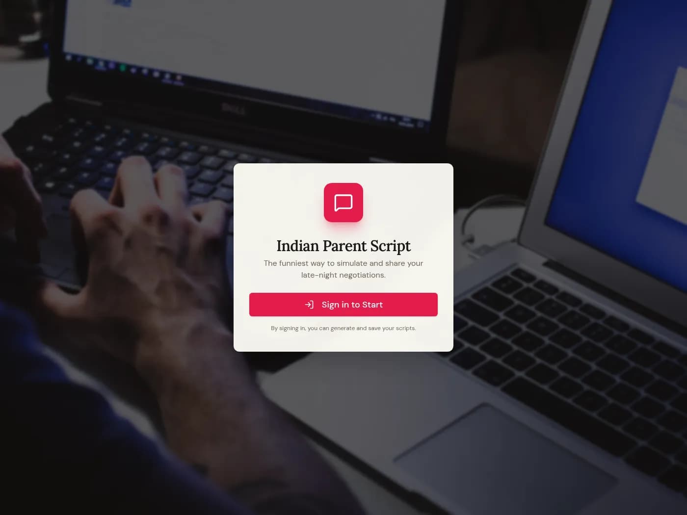 Indian Parent Script