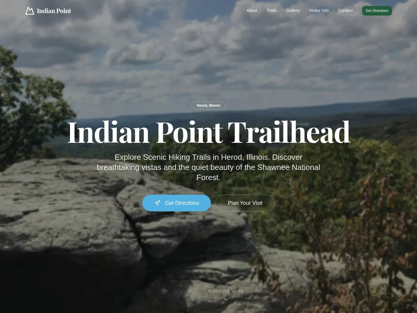 Indian Point Trailhead Site