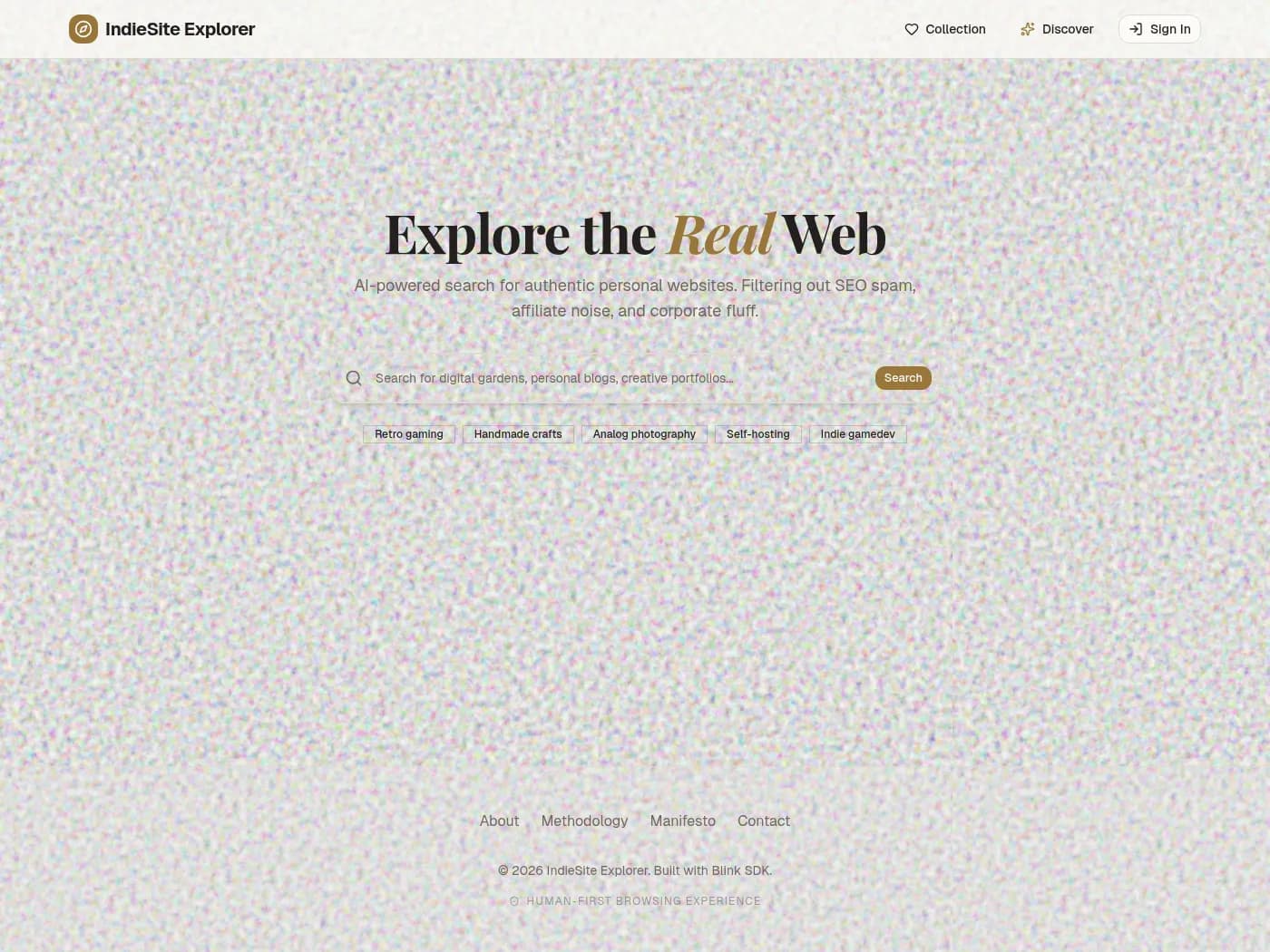 IndieSite Explorer