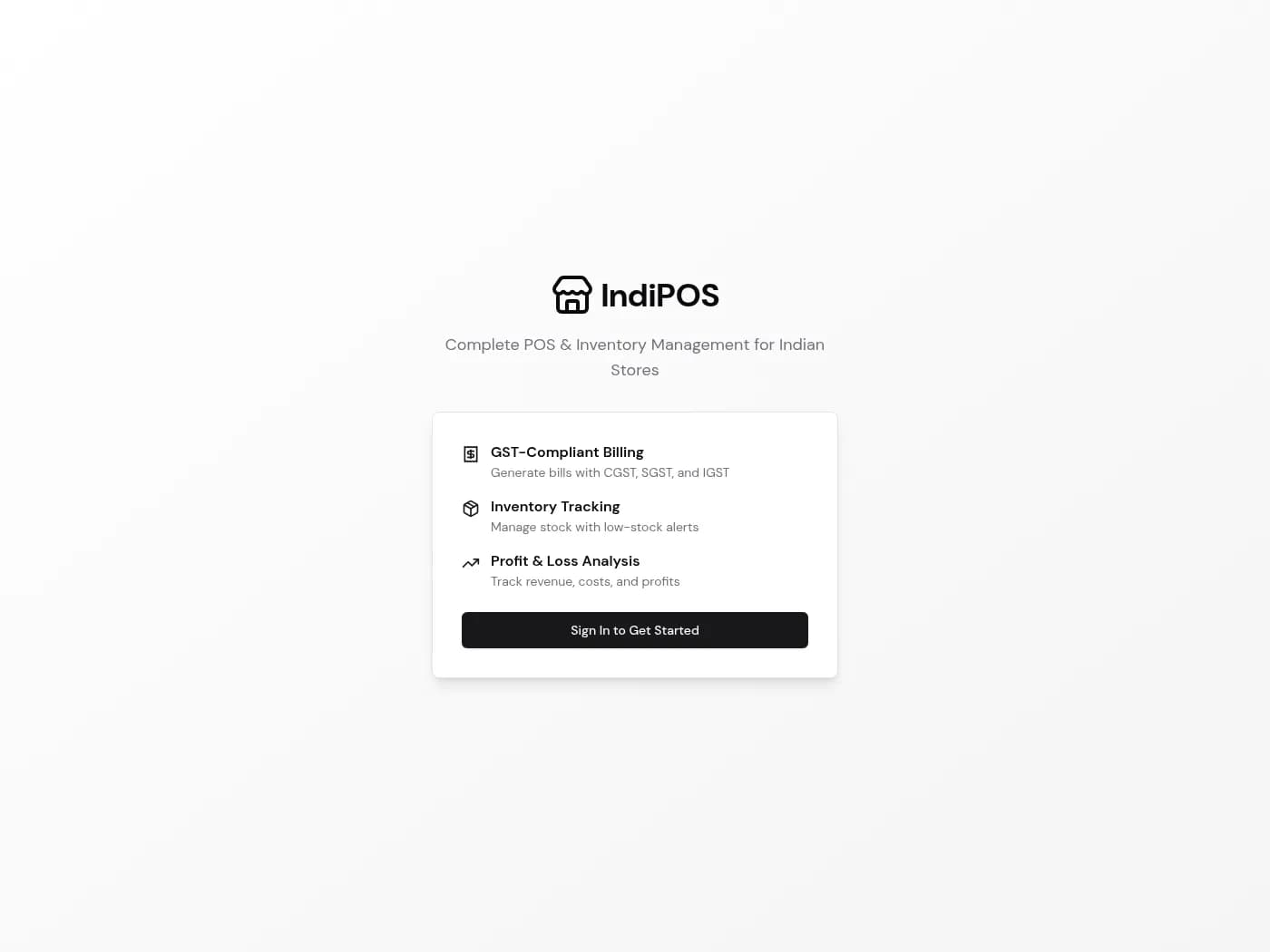 IndiPOS Manager