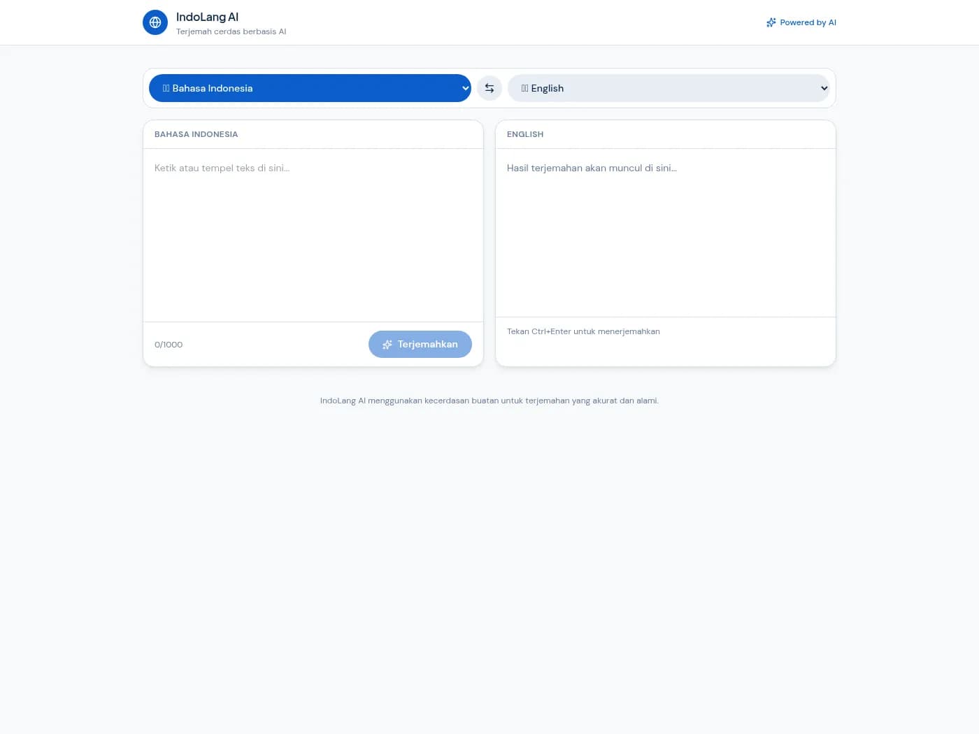 IndoLang AI Assistant