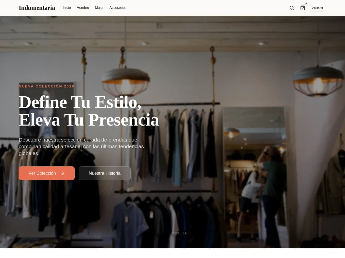 Indumentaria Shop