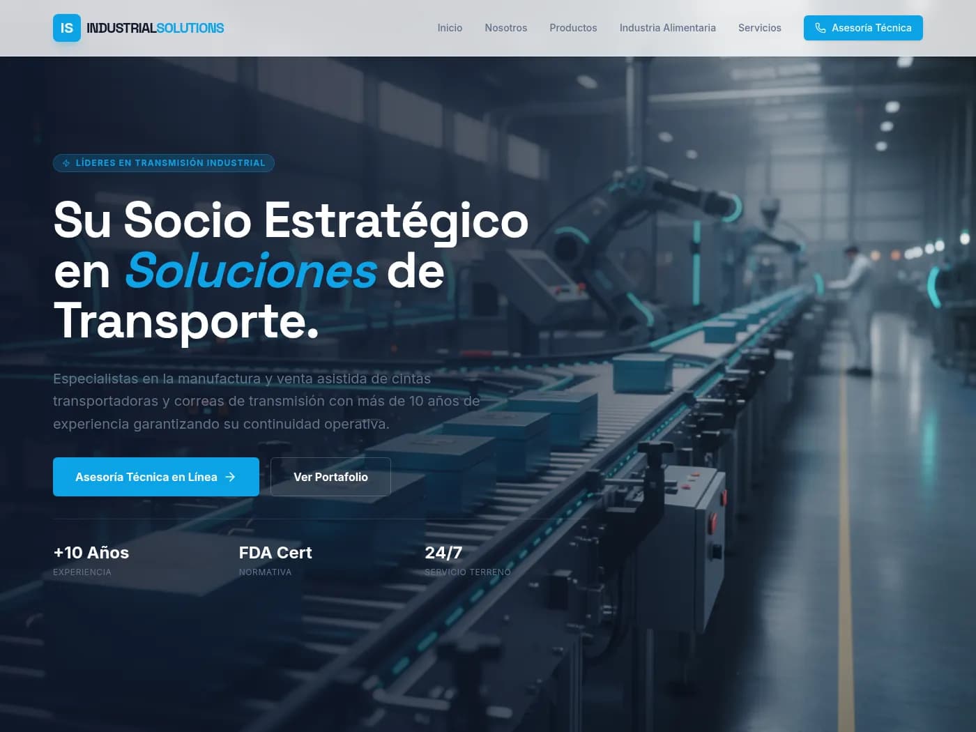 Industrial Solutions Web