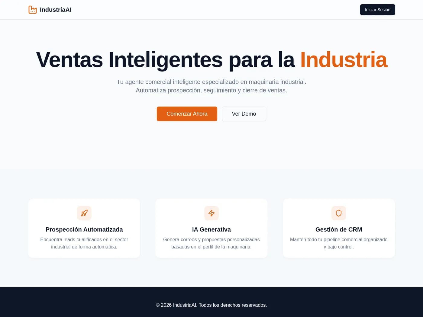 Industry Sales Agent