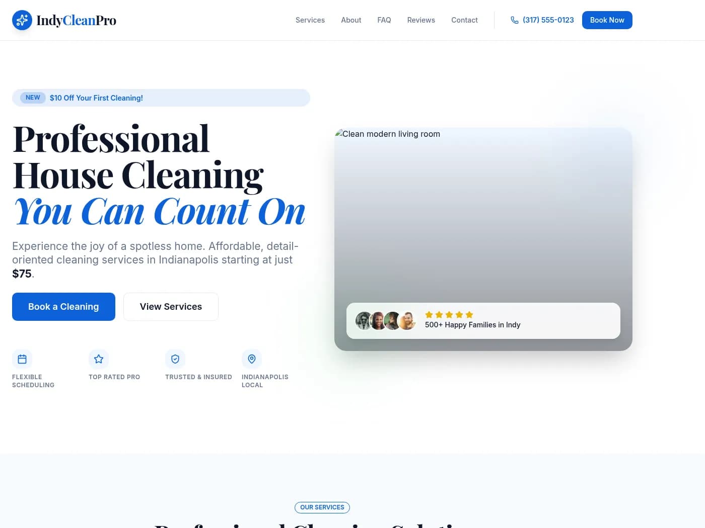 Indy Clean Pro Site