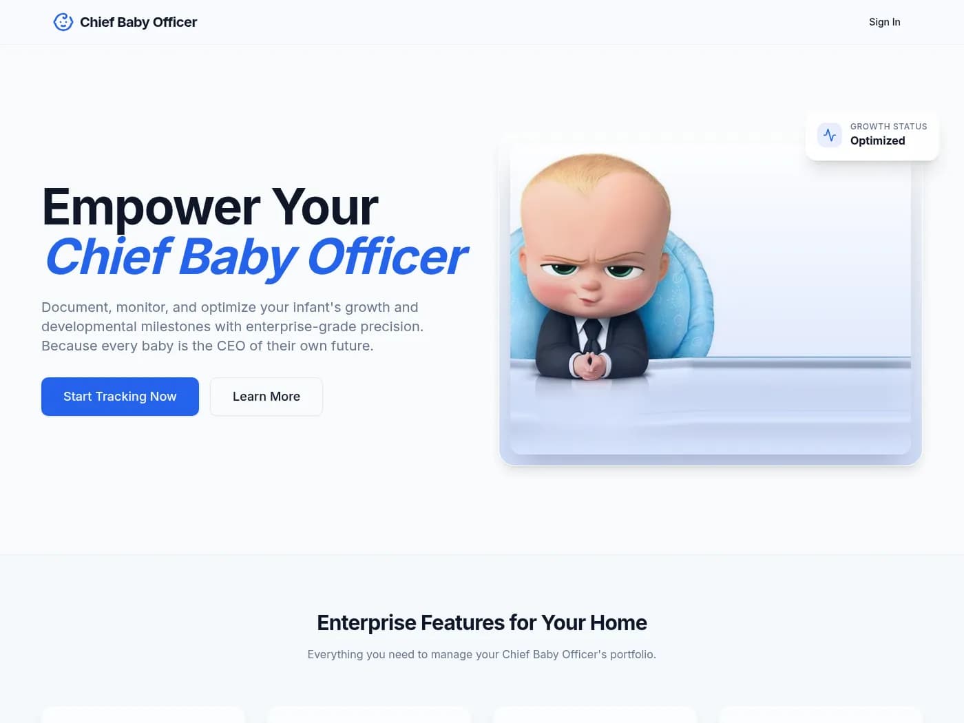 Infant Growth Tracker