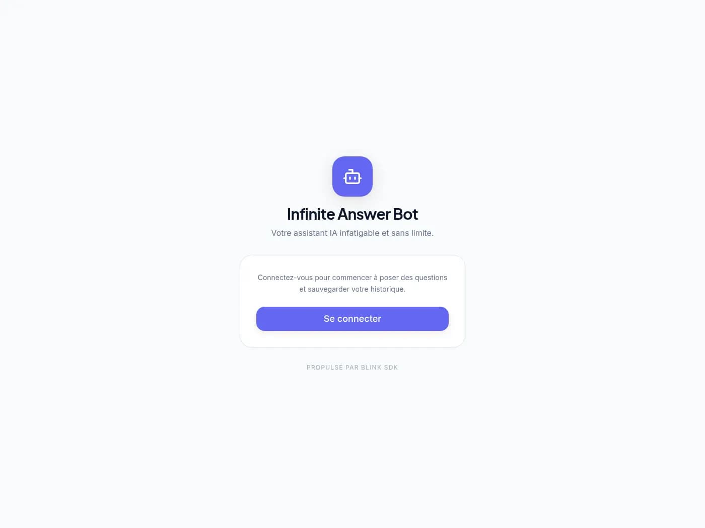 Infinite Answer Bot