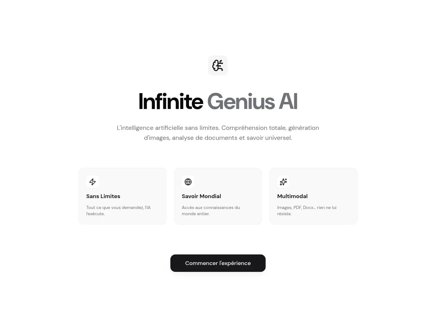 Infinite Genius AI
