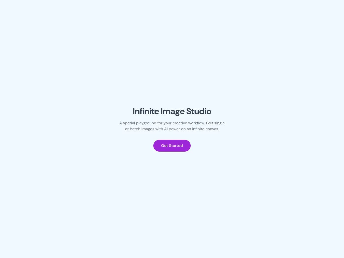 Infinite Image Studio