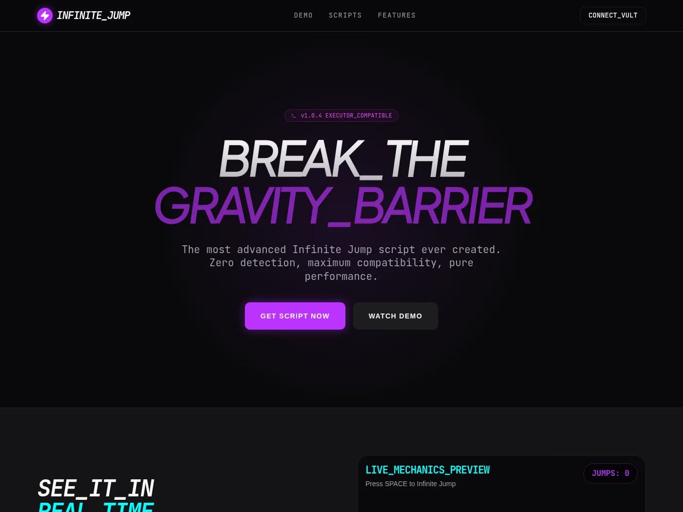 Infinite Jump Script