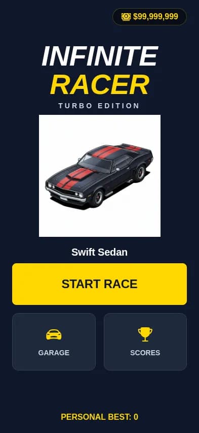 Infinite Racer Turbo
