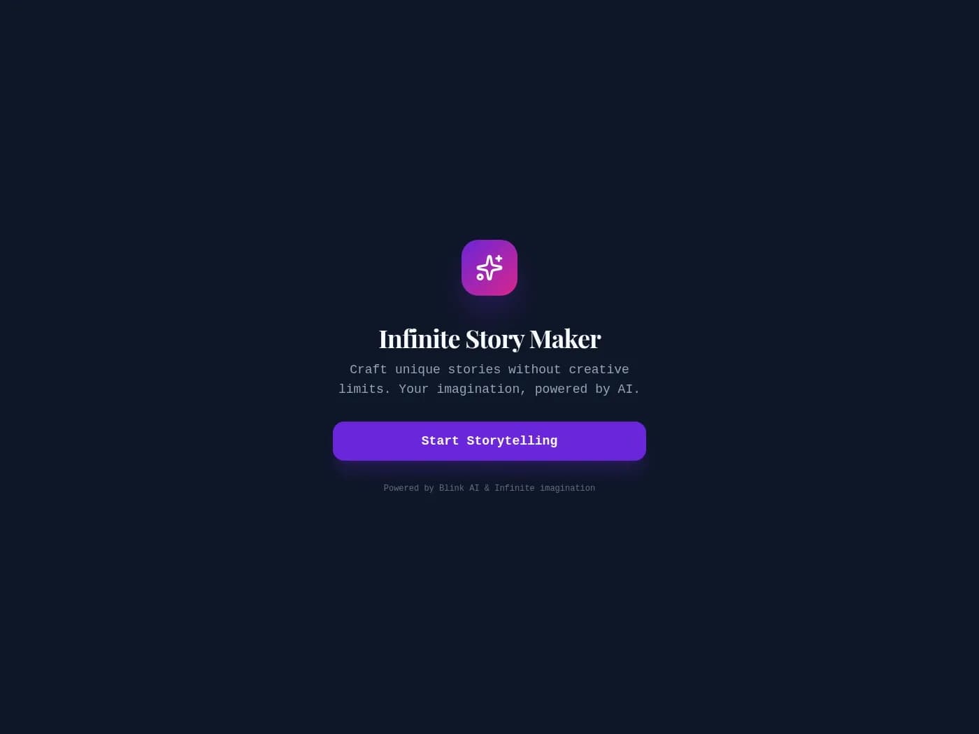 Infinite Story Maker